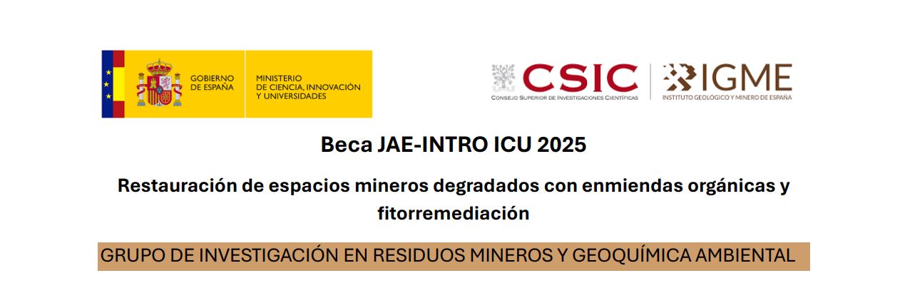 Beca JAE INTRO ICU 2025 IGME Oviedo